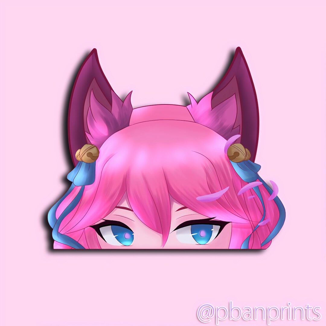 Spring Blossom Ahri league of Legends Sticker - Etsy Canada