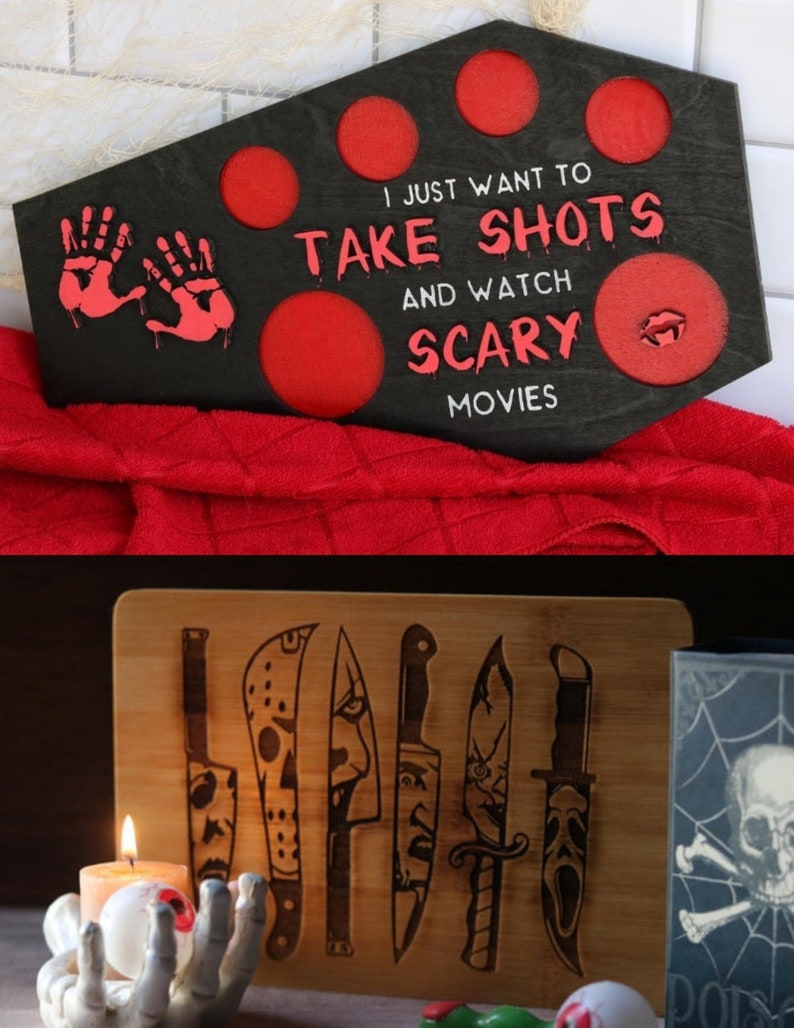 Horror Shots Tray - Etsy