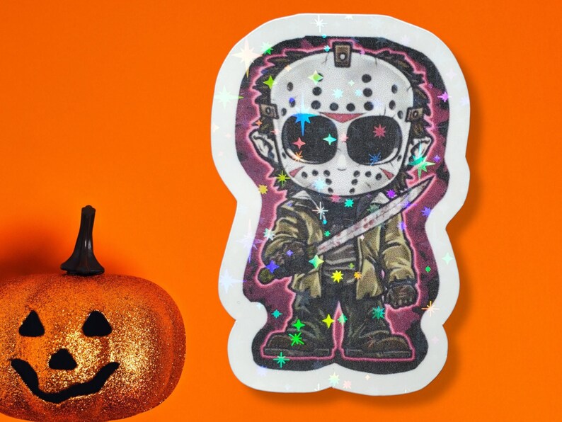 Horror Stickers Sold as a Group or Separately Jason Sticker - Etsy