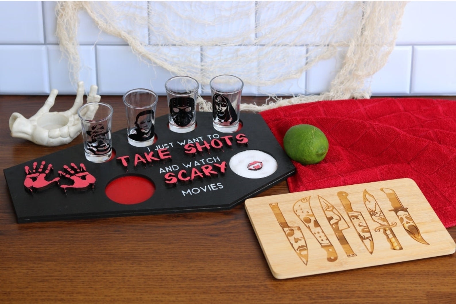 Horror Shots Tray - Etsy