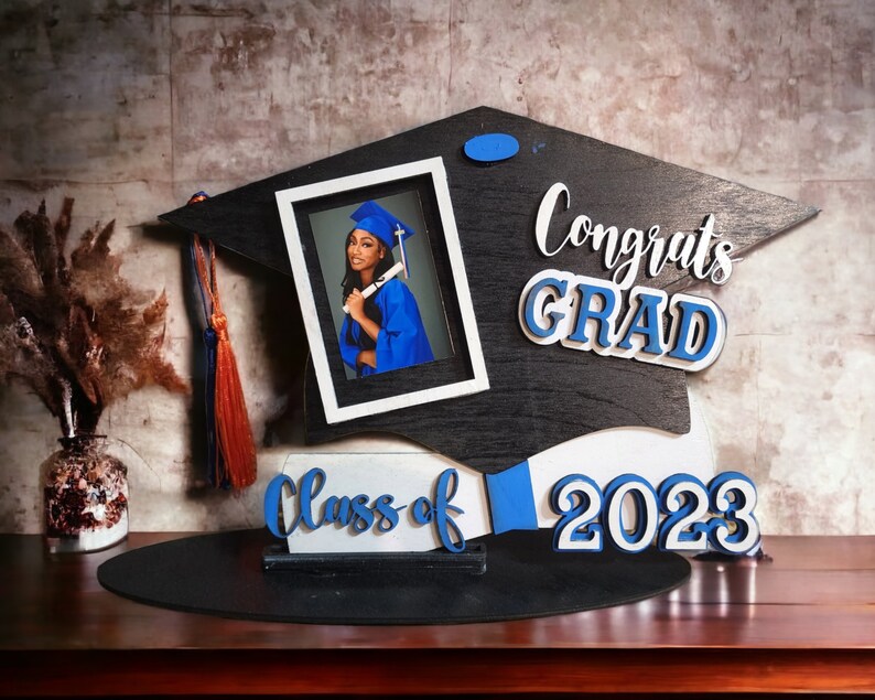 Graduation Photo Frame - Graduation Center Piece - Etsy