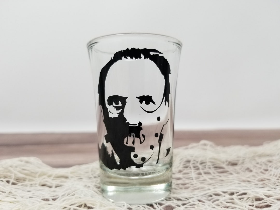 Hannibal Lecter Horror Shot Glass - Etsy