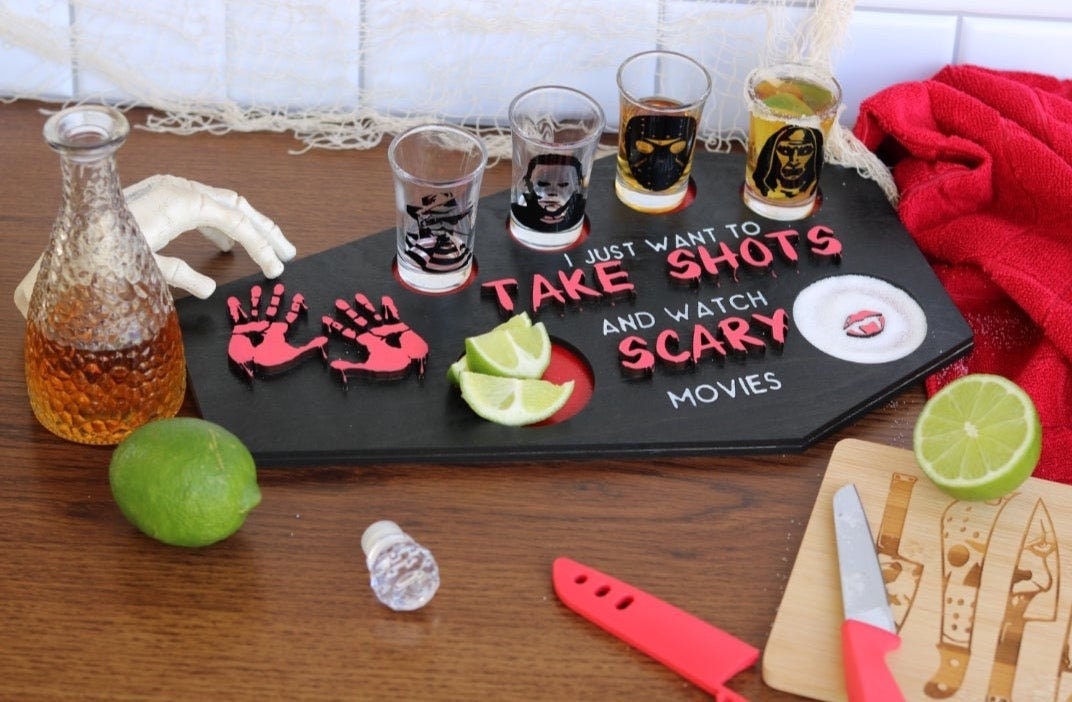 Horror Shots Tray - Etsy