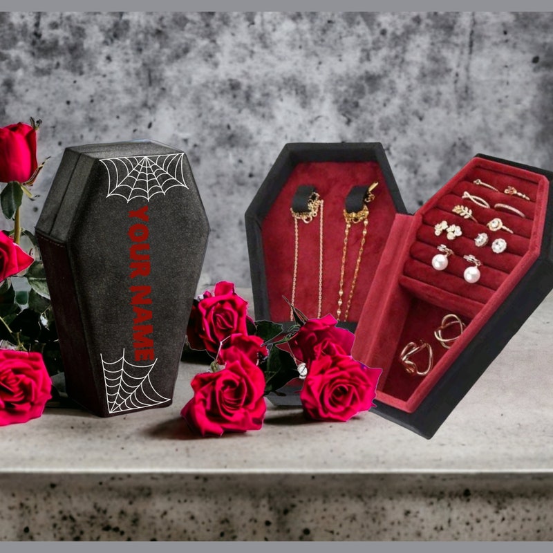 Gothic Jewelry Box - Etsy