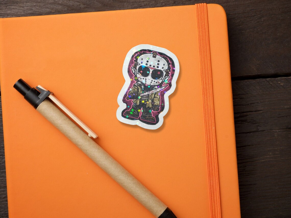 Horror Stickers Sold as a Group or Separately Jason Sticker - Etsy