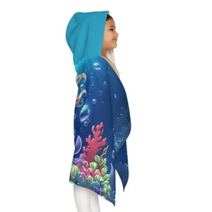Mermaid Youth Hooded Towel, Ocean, Under the Sea, Baby Mermaid - Etsy