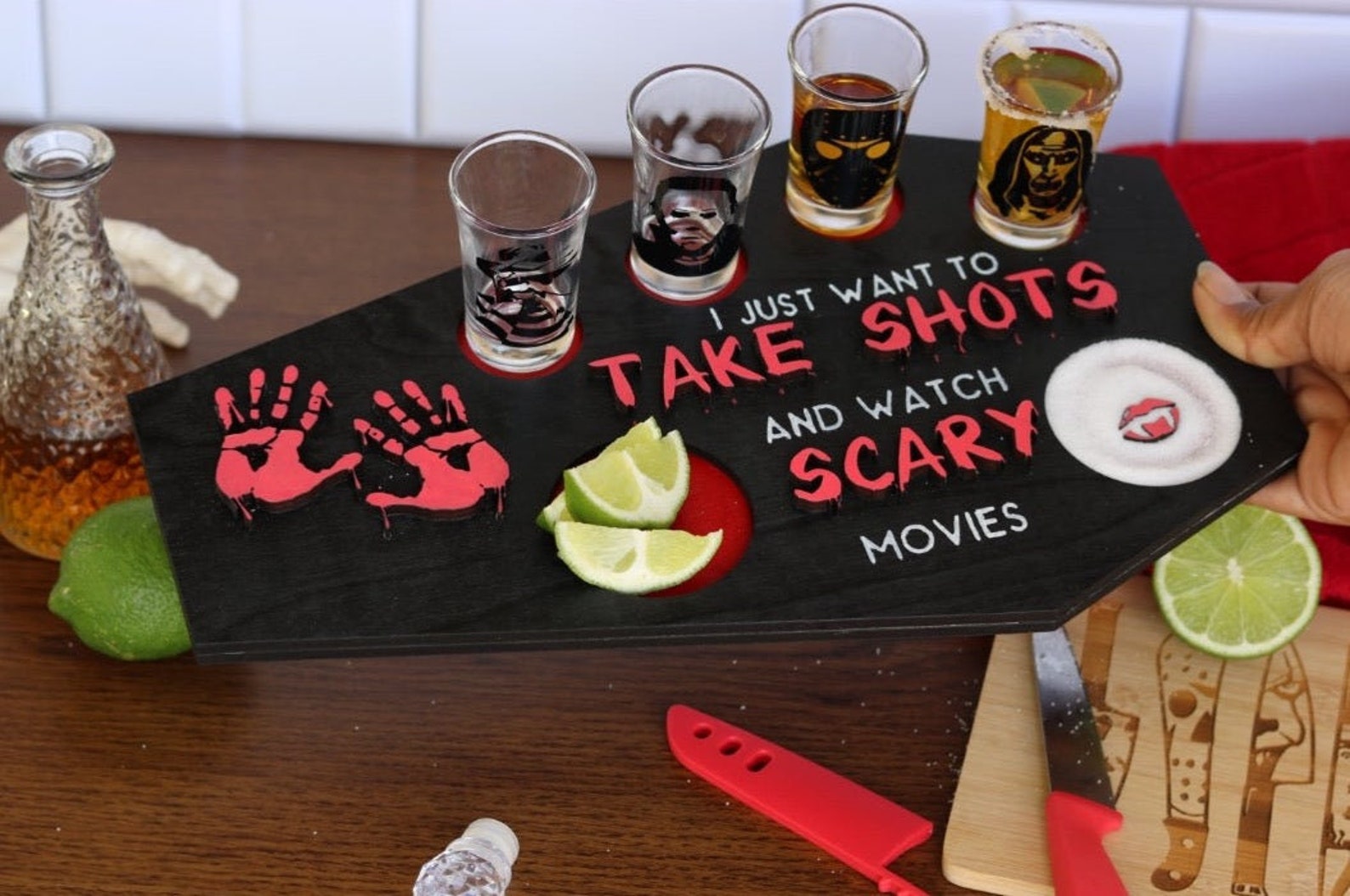 Horror Shots Tray - Etsy