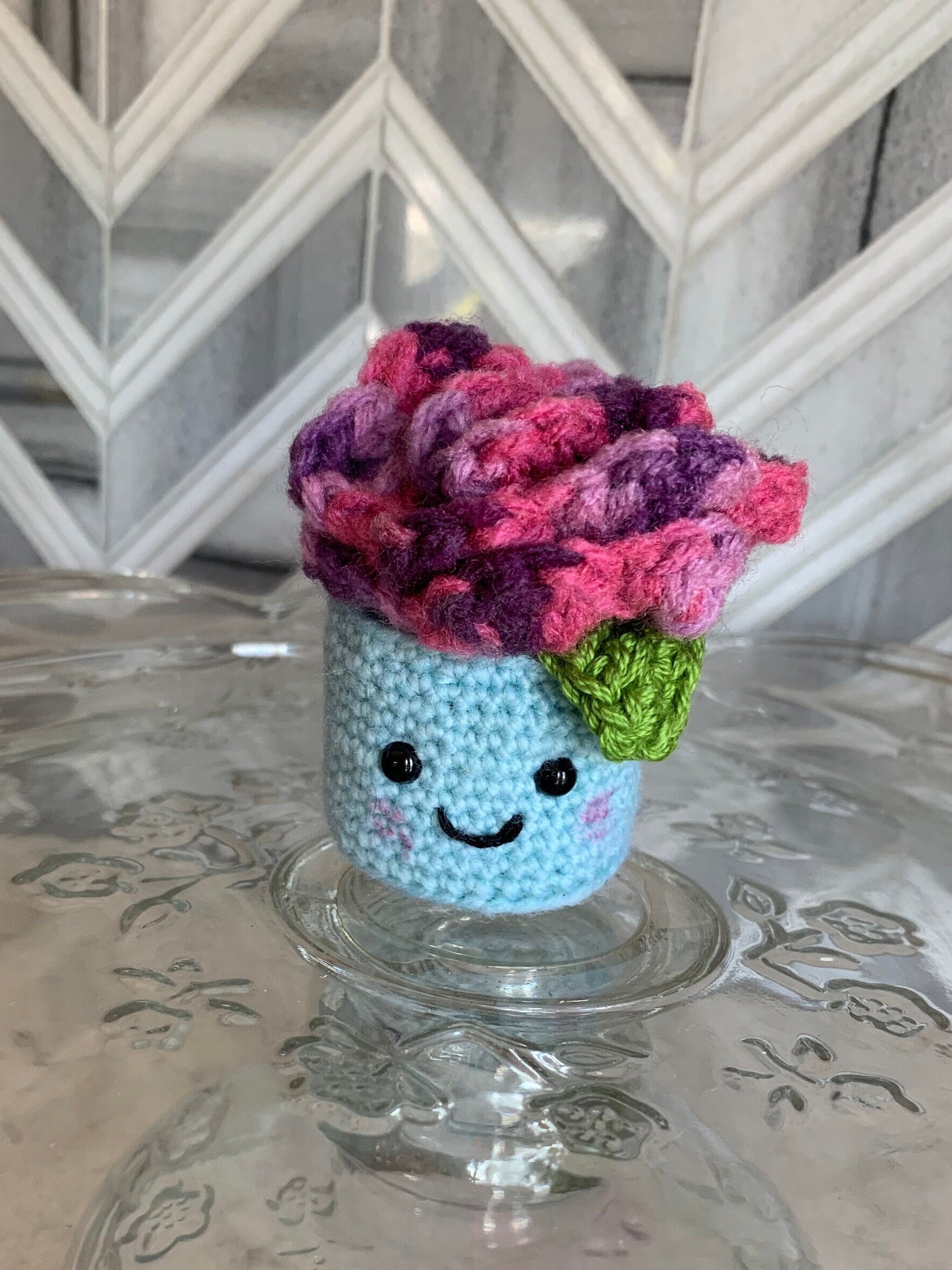 Pua the Amigurumi Flower Pot - Etsy