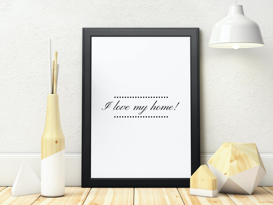 Home Sayings Home Quotes Wall Decor Cute Digital Prints - Etsy