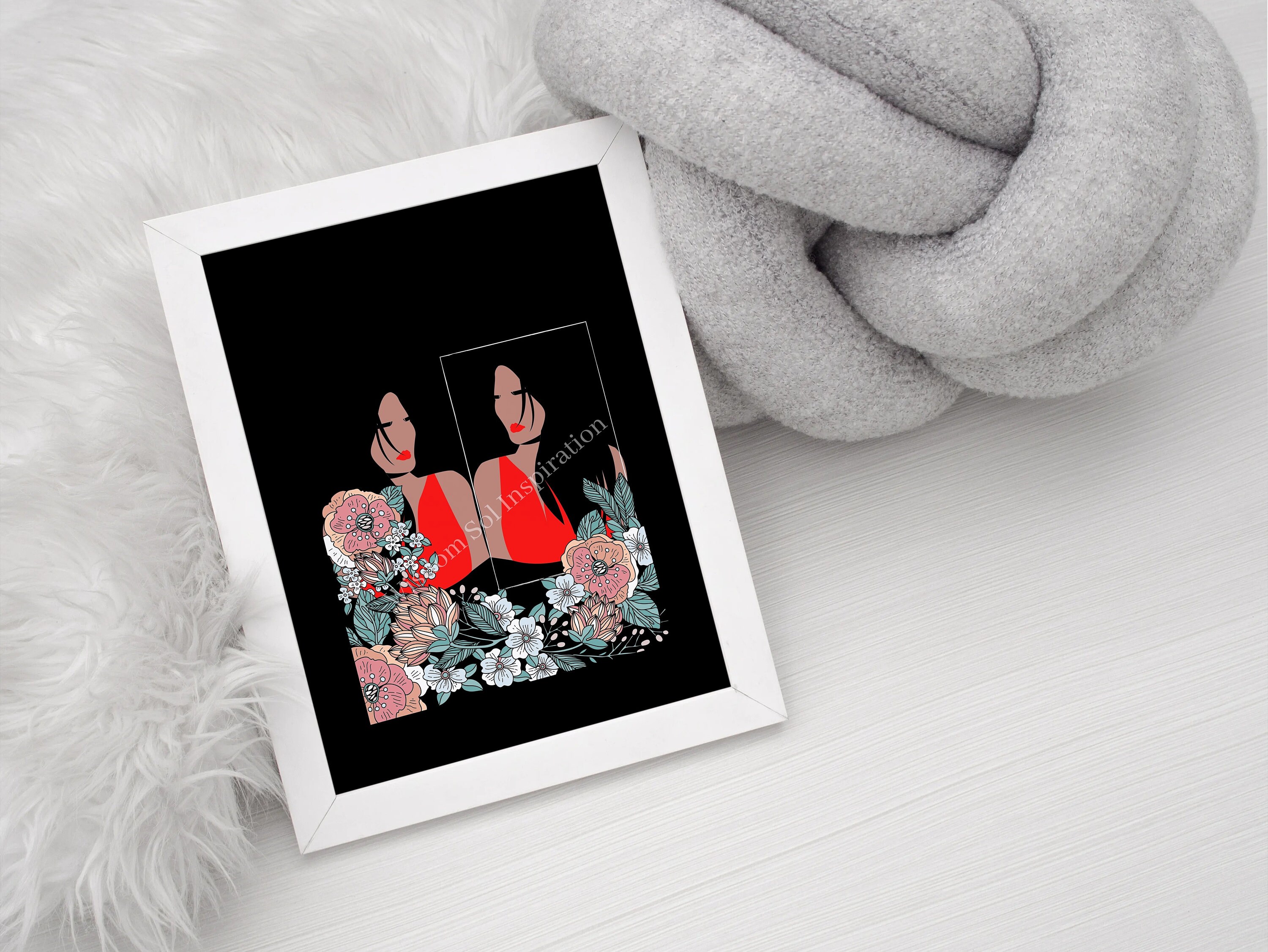 Beautiful Digital Prints, Girls Digital Prints, Girls, Cute Home Decor ...