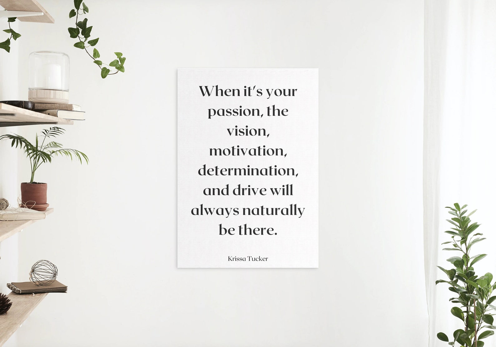 Inspirational Quote, Sayings, Life Quote, Wall Print, Wall Decor, Wall ...