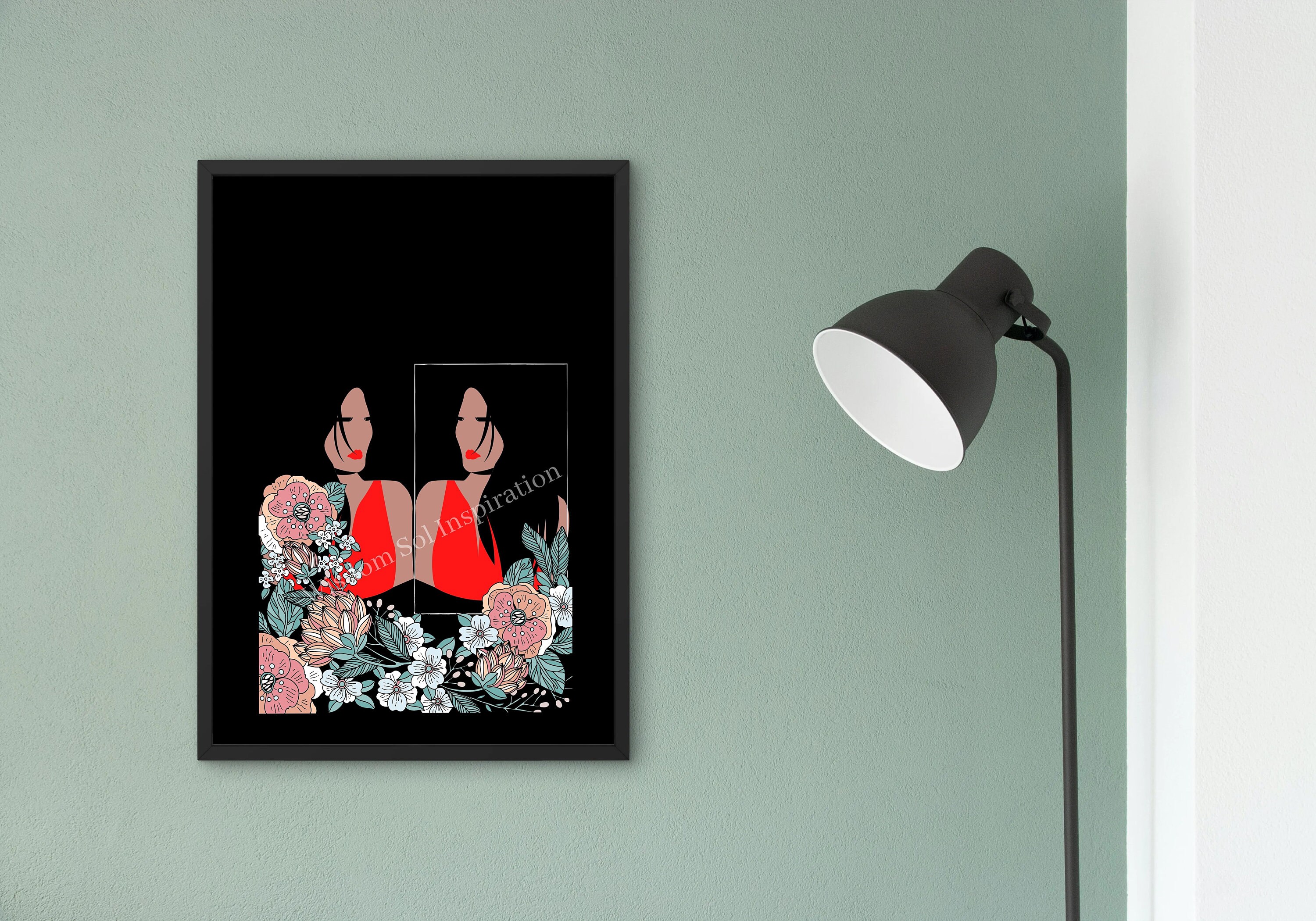 Beautiful Digital Prints, Girls Digital Prints, Girls, Cute Home Decor ...