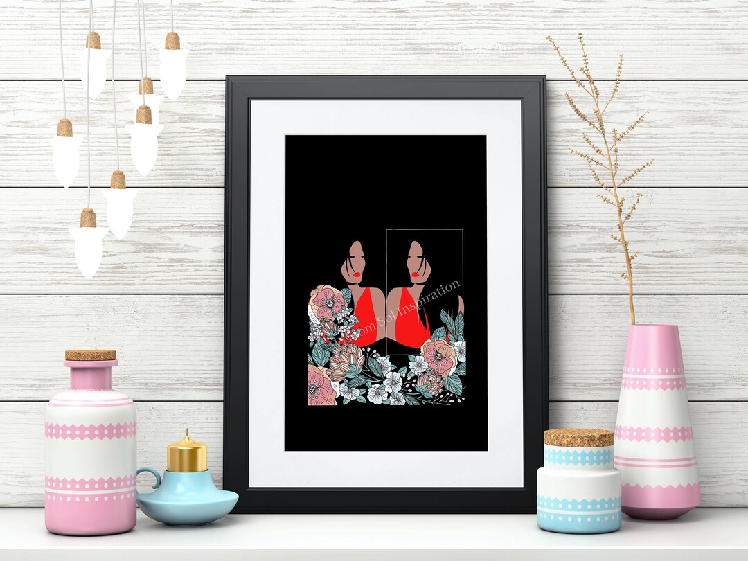 Beautiful Digital Prints, Girls Digital Prints, Girls, Cute Home Decor ...