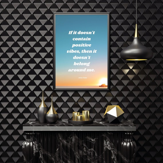 Inspirational Quote Wall Art Wall Print Home Decor Words - Etsy