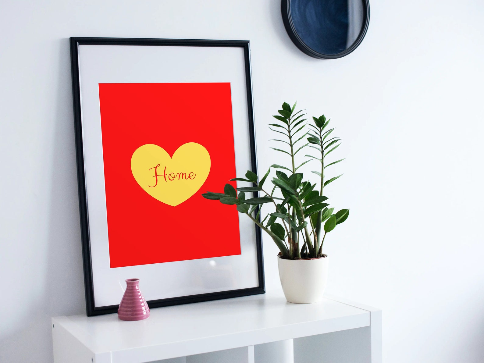 Home Decor, Wall Prints, Wall Printable, Home, Heart, Portrait, Home ...