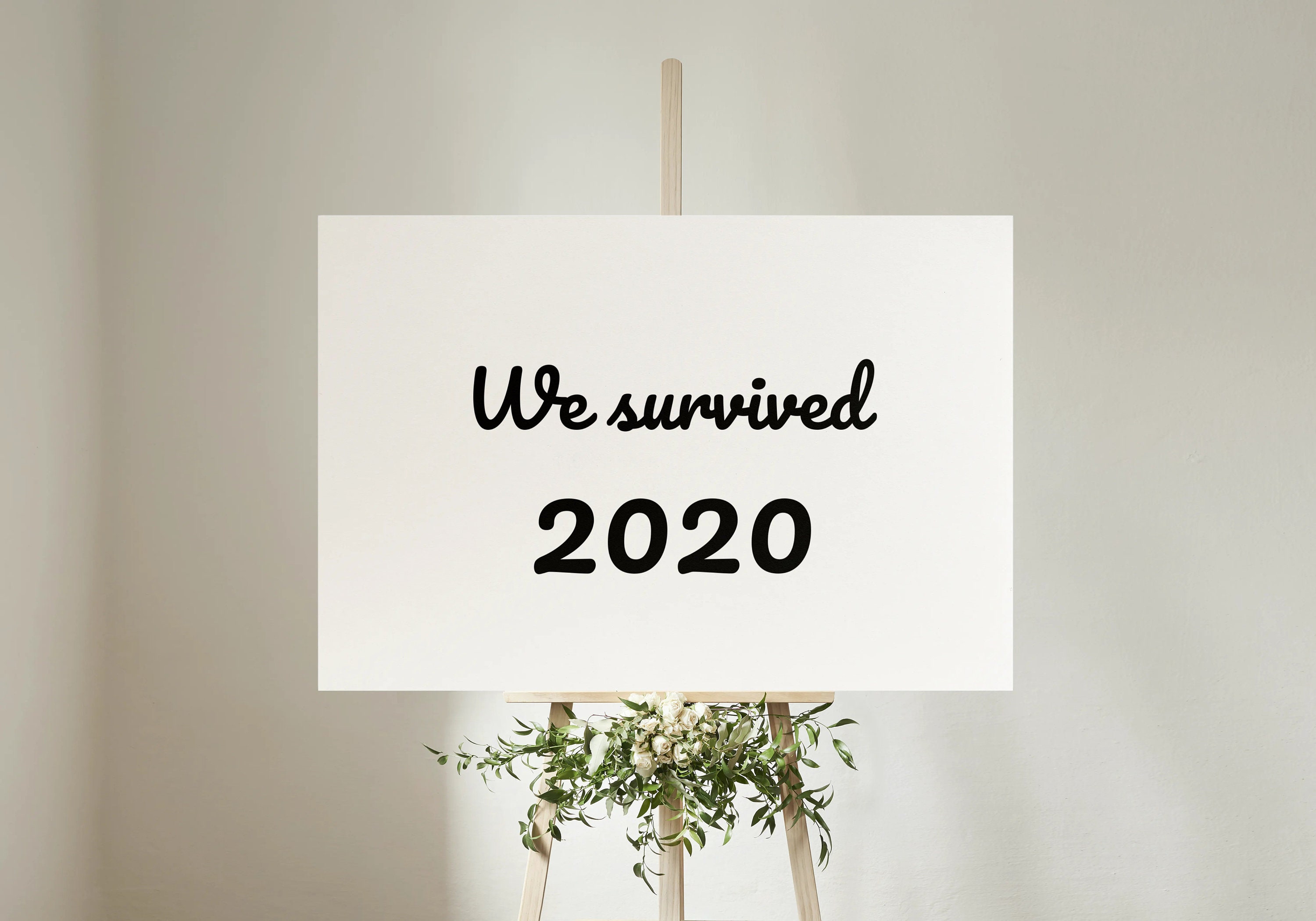 Beautiful Digital Prints We Survived 2020 2020 Digital - Etsy Ireland