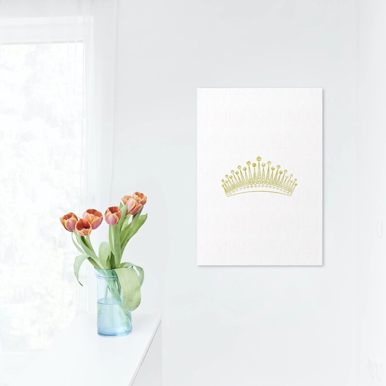 Gold Crown, Queen Wall Decor, Queen Crown, Queen Crown Design, Cute ...