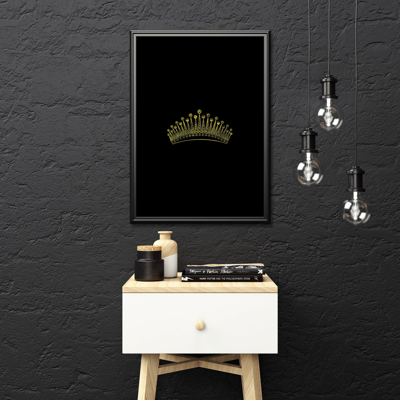 Gold Crown, Queen Wall Decor, Queen Crown, Queen Crown Design, Cute ...