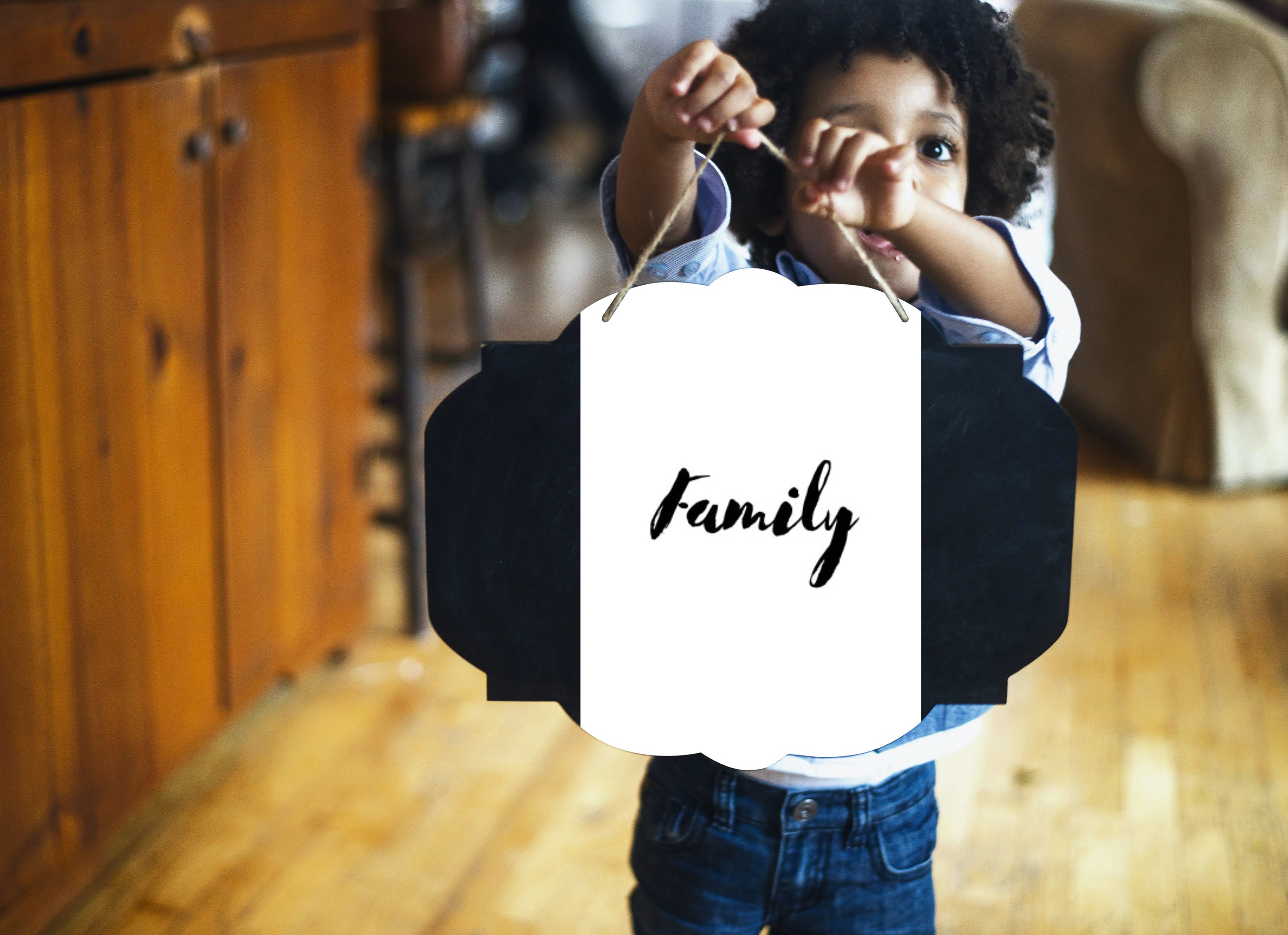 Family Digital Print, Printable, Family Word, Wall Hanging, Wall Poster ...