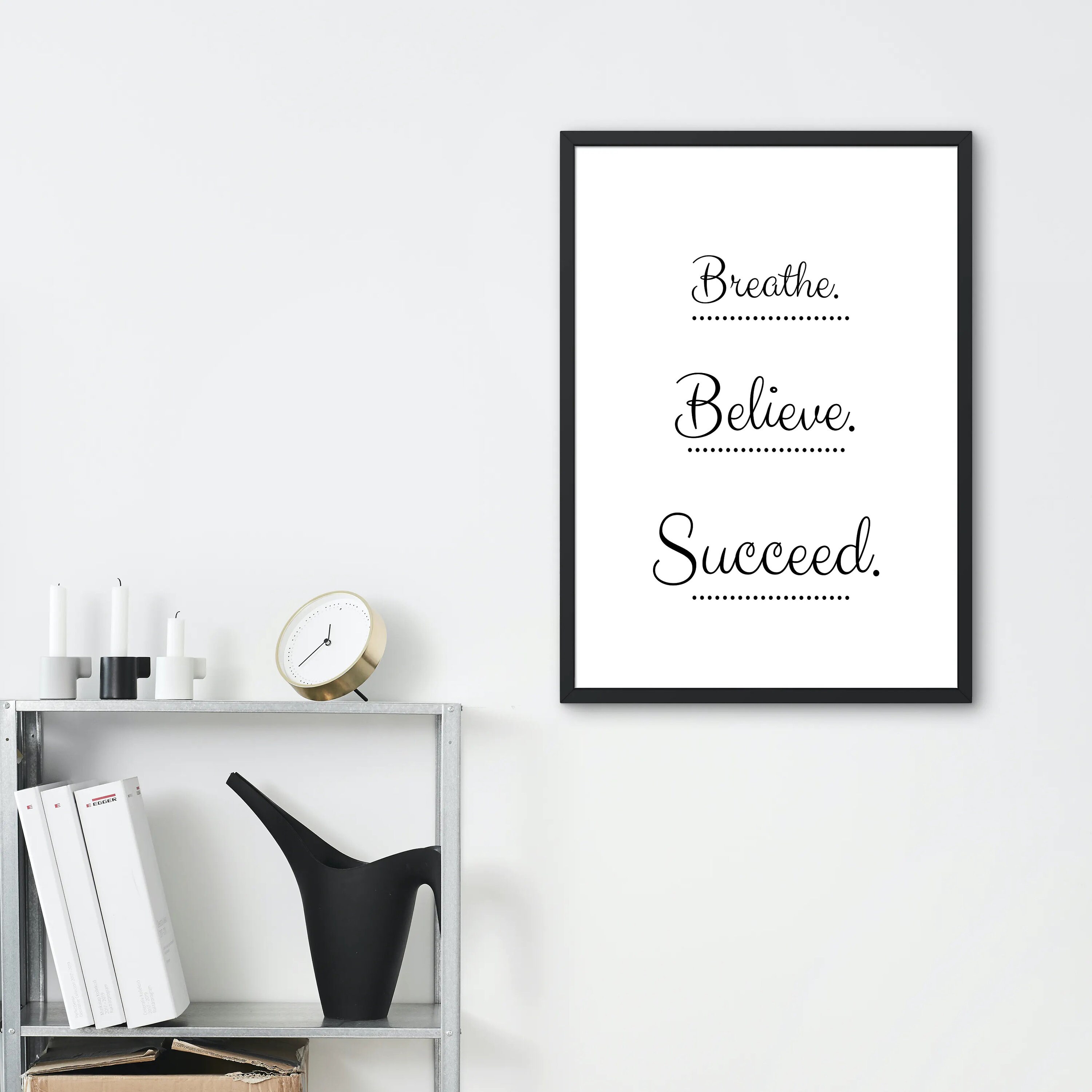 Inspirational Words, Home Decor, Success, Calligraphy, Beautiful Home ...