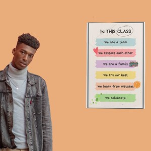 Classroom Rules, Classroom, Classroom Poster, Classroom Decor ...