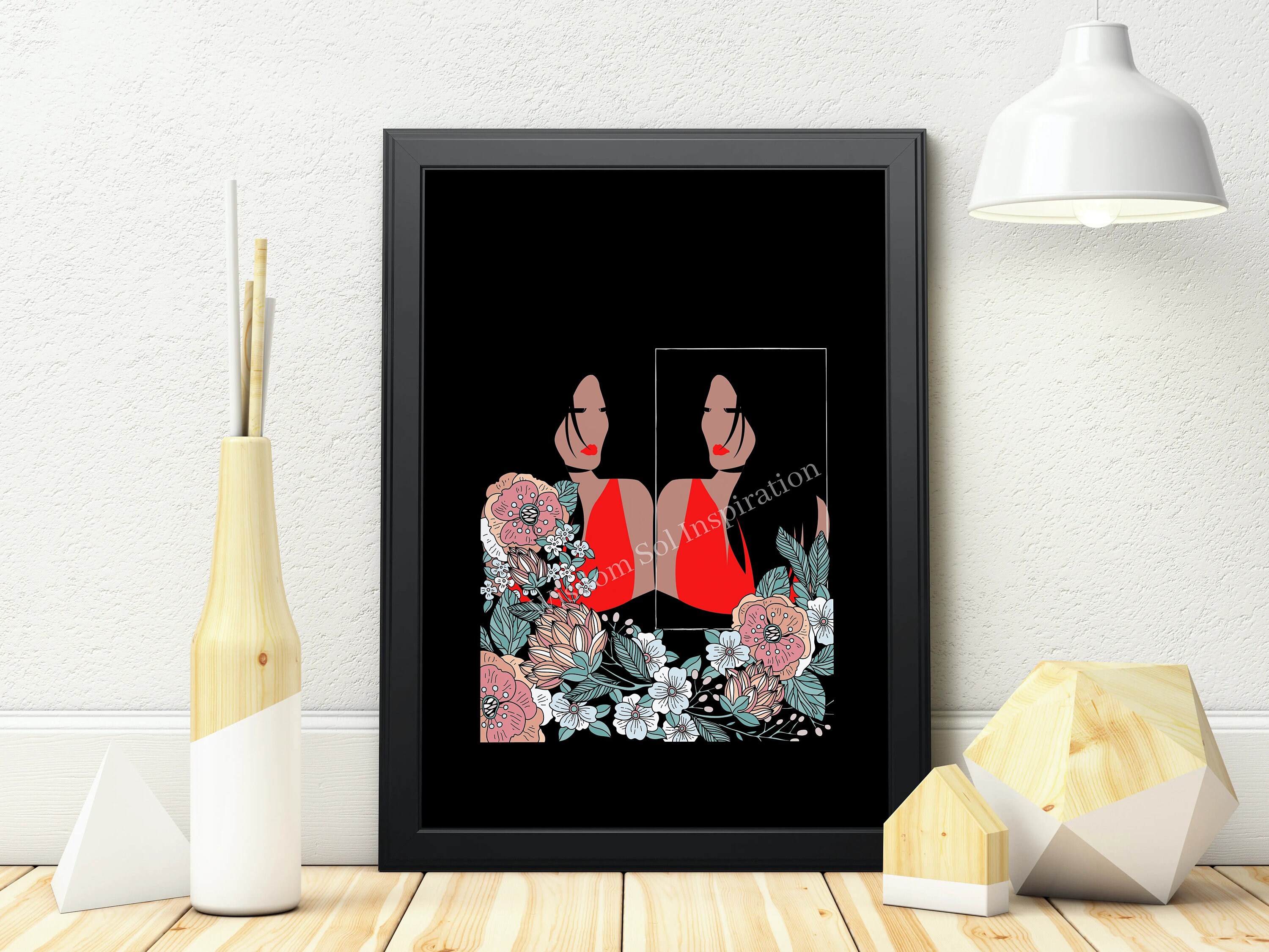 Beautiful Digital Prints, Girls Digital Prints, Girls, Cute Home Decor ...