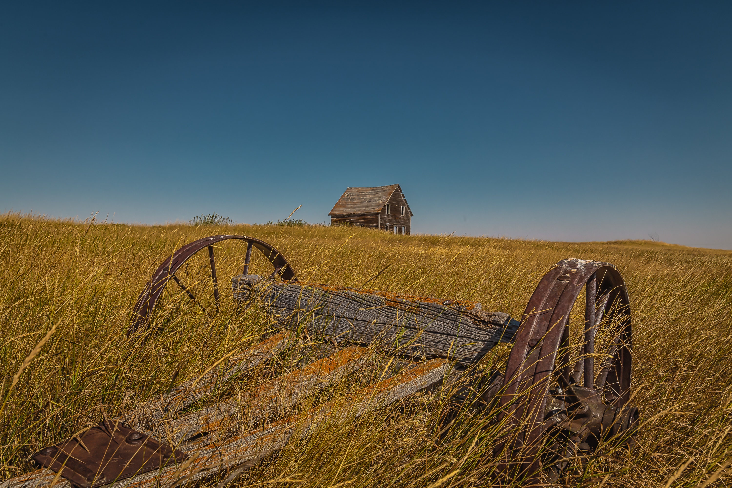 Saskatchewan Farm Landscape