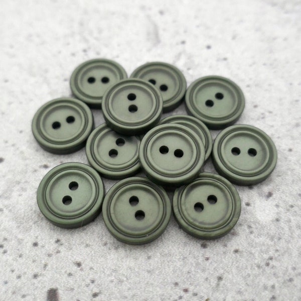 Green Buttons - Etsy