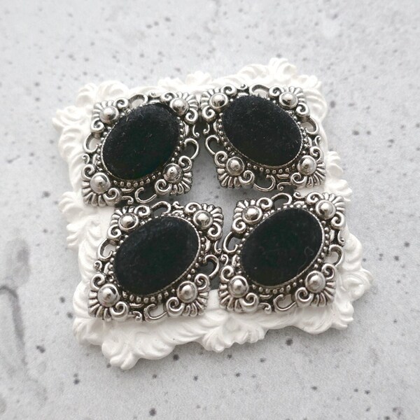 Silver Tone Buttons - Etsy