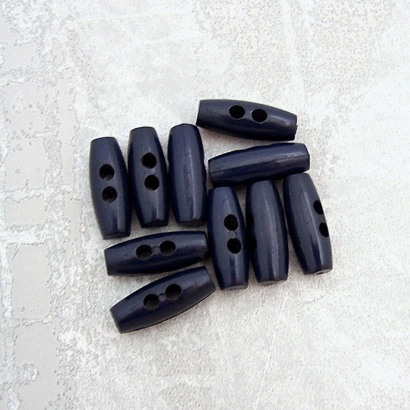 Navy Blue Toggle Closure - Etsy
