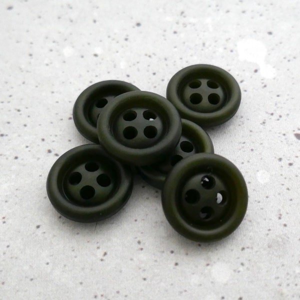 Green Buttons - Etsy