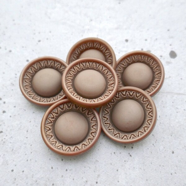Taupe Buttons - Etsy