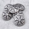 Stylized Compass Buttons CHOOSE 20mm .78 In, 25mm 1 Inch Modern Matte ...