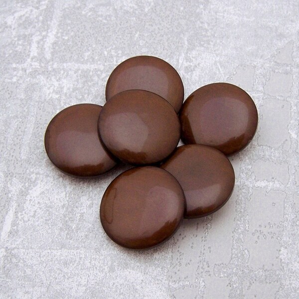 Brown Buttons - Etsy