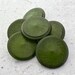 Etched Evergreen Buttons, 27mm 1.06 Inch Forest Green Plastic Shank ...