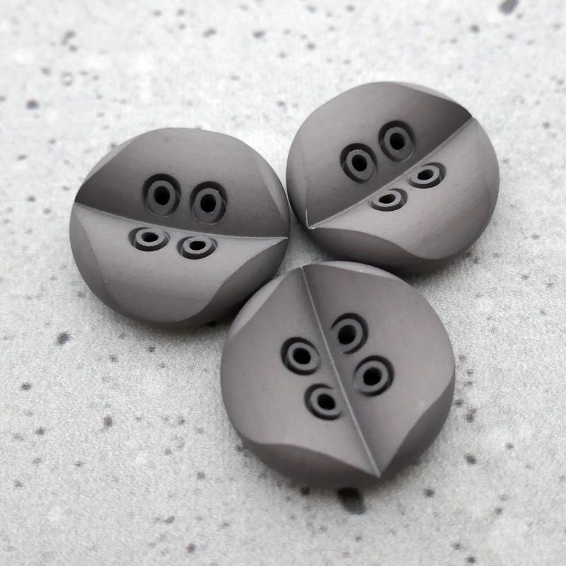 Taupe Buttons - Etsy