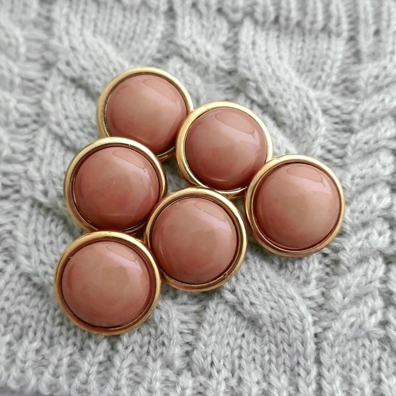 Brown 18mm Shank Buttons - Etsy