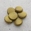 Shimmering Beige Buttons, 28mm 1-1/8 Inch - Iridescent Rainbow Moongaze ...