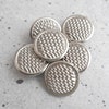 Classic Black Buttons, 26mm 1 Inch Glossy 4-hole Sew-through Saturated ...