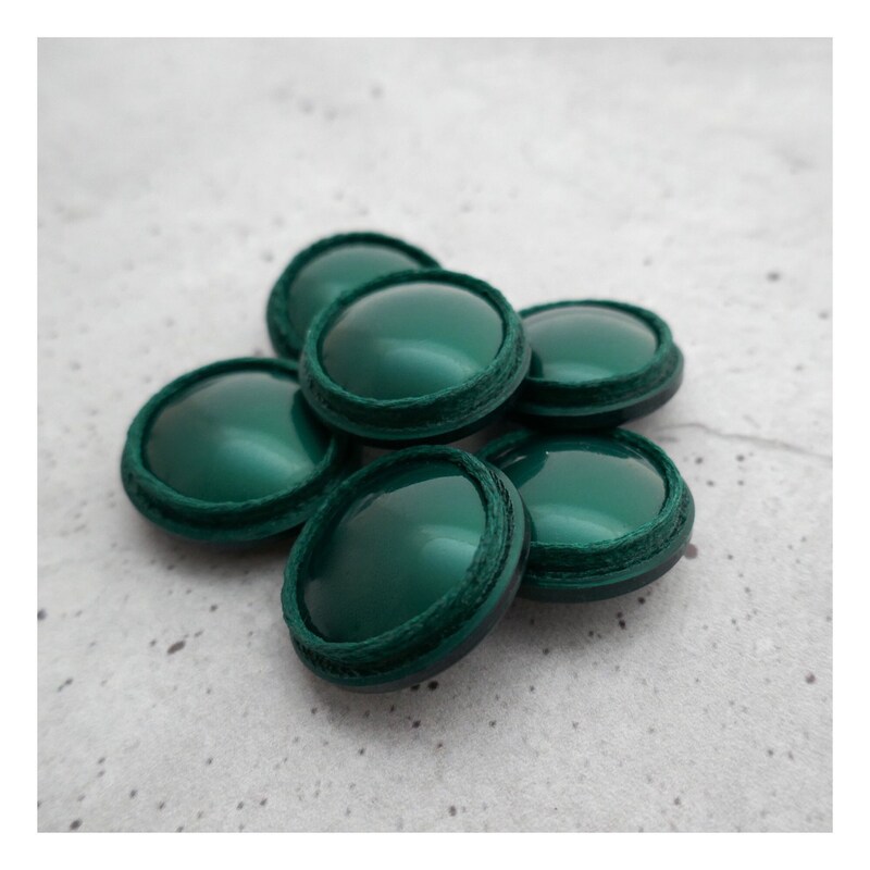 Green Buttons - Etsy