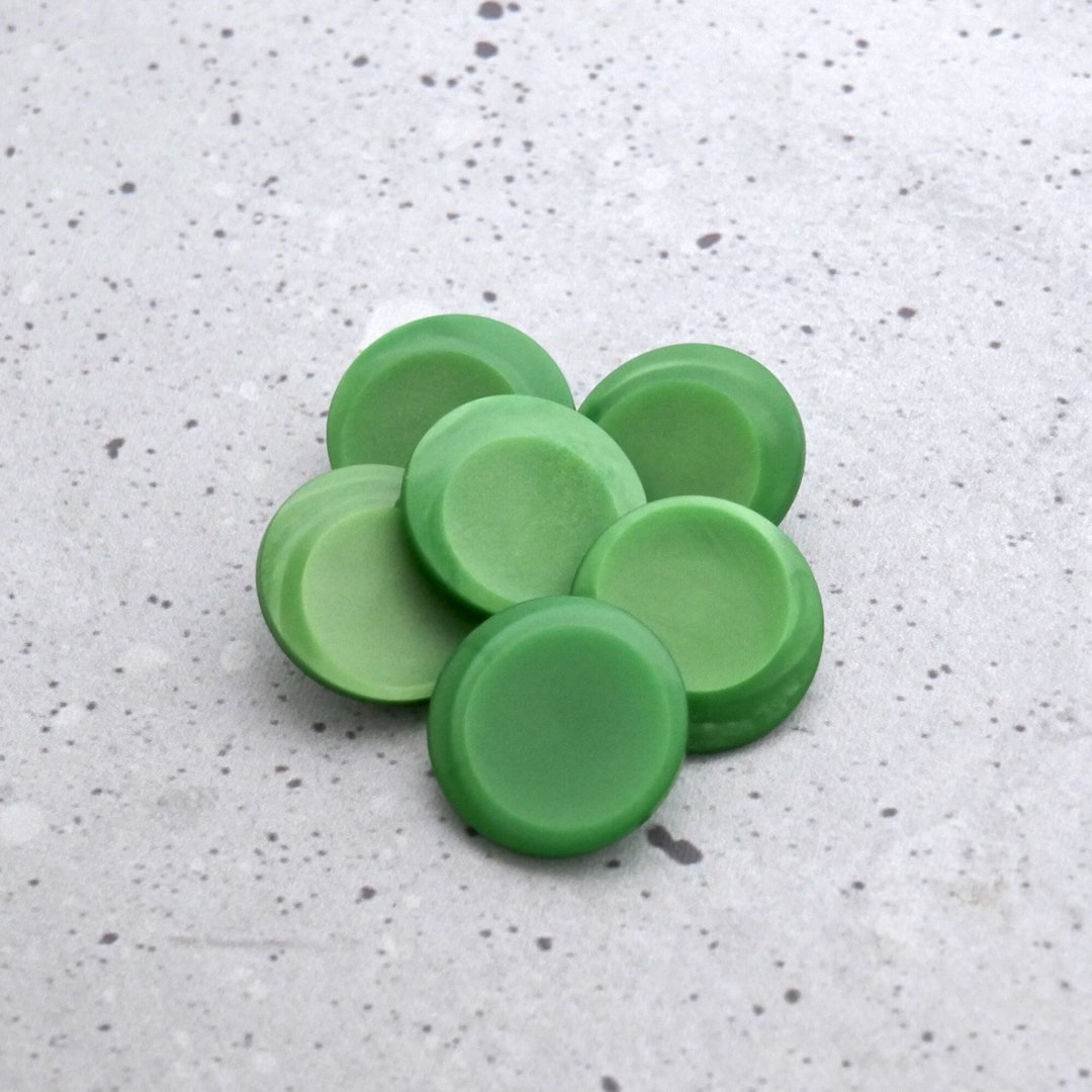 Turf Green Buttons, 27mm 1.06 Inch - Apple Mint Green Coat Buttons W ...