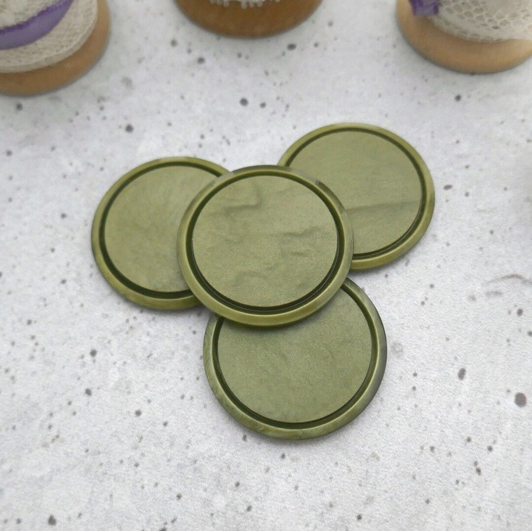 Olive Green Shanks - CHOOSE 27mm 1.06", 33mm 1.30”, 39mm 1.53 In ...
