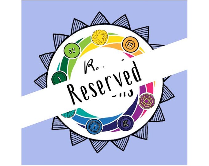 RESERVED 15 Pierced Shank Buttons - 5 Each Modern Purple Red Gray ...