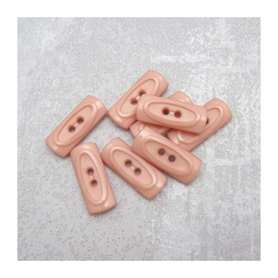 Orange Toggle Buttons, 26mm 1 Inch - Retro Modern Pastel Melon Orange ...