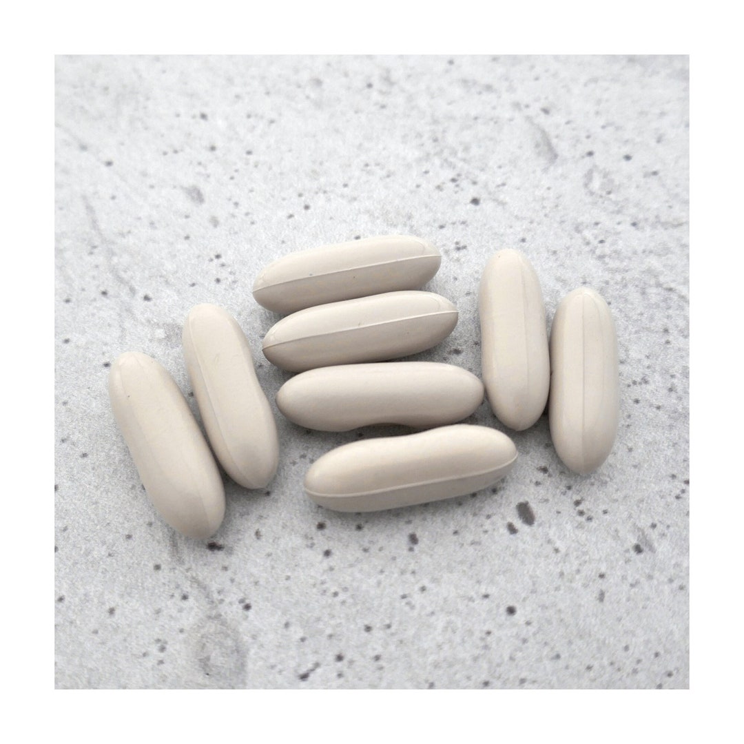 Gray Blimp Toggles, 27mm 1.06 in Mod Glossy Light Taupe Gray Elongated ...