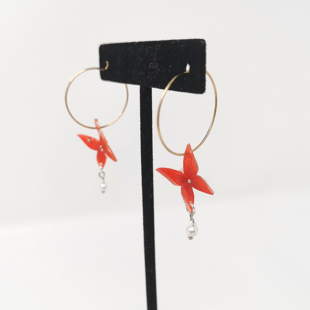 Hua Cheng Earrings TGCF Cosplay Jewelry Tian Guan Ci Fu Accessory for ...