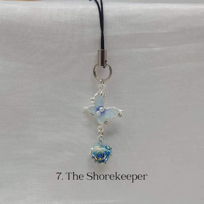 Wuwa Phone Charms Wuthering Waves Character Inspired Keychain Charms ...