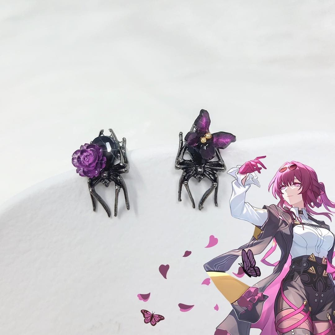 Kafka Earrings Honkai Star Rail Jewelry HSR Cosplay Accessory Gift ...