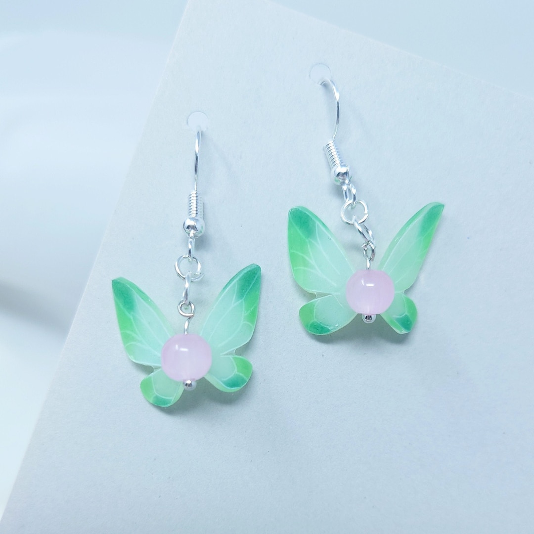 Navi Fairy Earrings Gamer Gift Breath of Wild Fairy Inspired Earrings ...