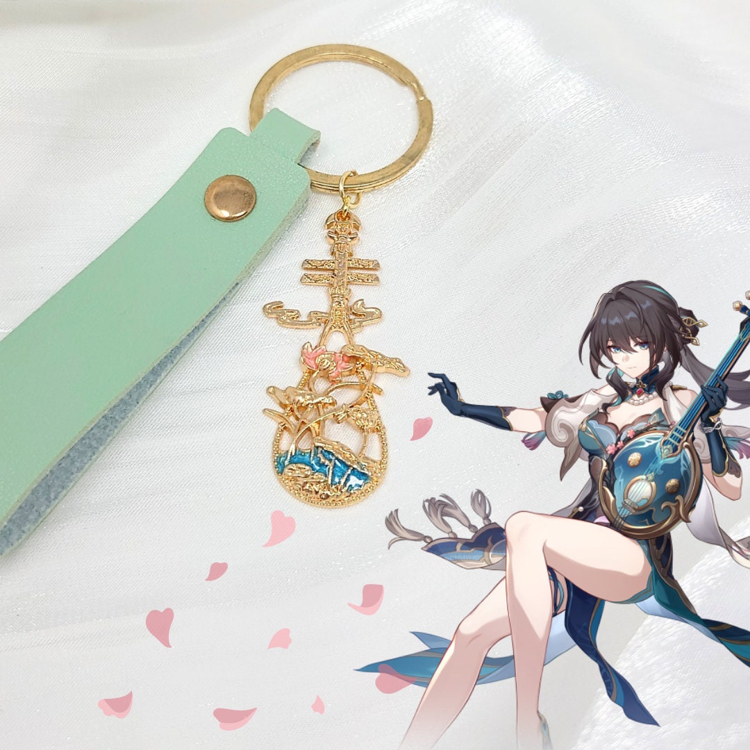 HSR Ruan Mei Keychain Honkai Star Rail Merch Gift Ruan Mei Inspired ...
